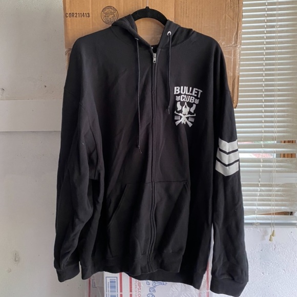 Sweaters | Bullet Club Hoodie Aew Njpw Wwe Nxt Roh Pwg Tna | Poshmark